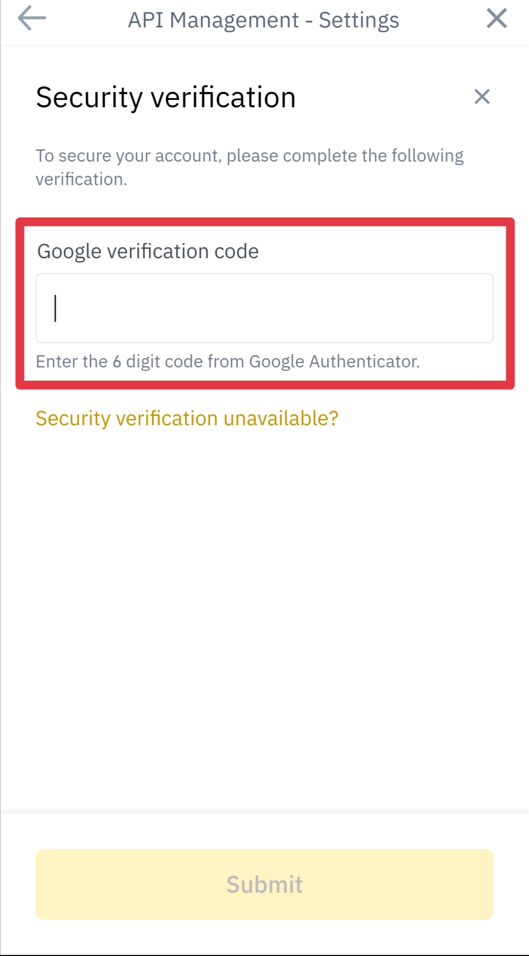 API Binding – Ricabot